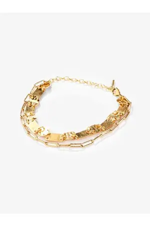 SOKO Cala Layered Bracelet - Gold