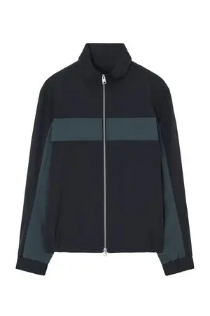 Cos Color-block Funnel-neck Jacket