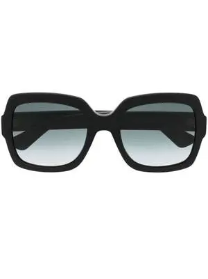 Gucci Oversized Sunglasses - Black