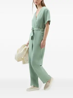 Woolrich Belted Wrap Jumpsuit