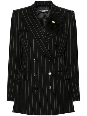 Dolce & Gabbana Pinstripe Double-breasted Blazer