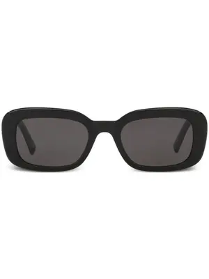 Saint Laurent Rectangle-frame Sunglasses - Black