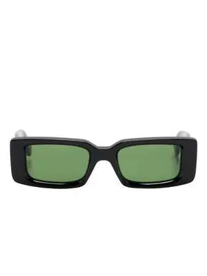 Off-White Arthur Rectangle-frame Sunglasses - Black