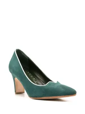 STUDIO CHOFAKIAN 75mm Banoni Leather Pumps
