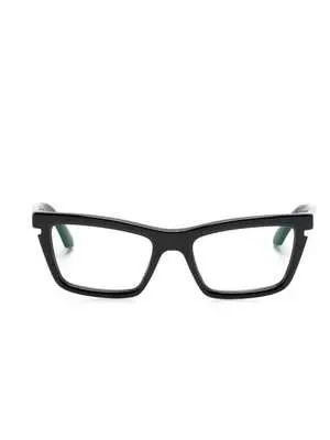 Off-White Butterfly-frame Optical Glasses - Black