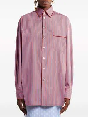 Etro Striped Cotton Shirt