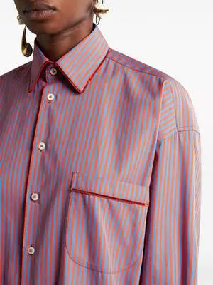 Etro Striped Cotton Shirt