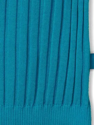 Marc Jacobs Fine-ribbed Merino-wool Tank Top - Blue