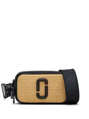Marc Jacobs Woven Snapshot Camera Bag - Neutrals