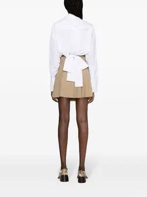 Viktor & Rolf Cropped Wrap Shirt