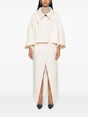 Viktor & Rolf Extreme Gabardine Shirt Jacket - Neutrals