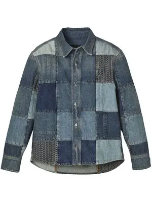 Marc Jacobs Patchwork Denim Shirt
