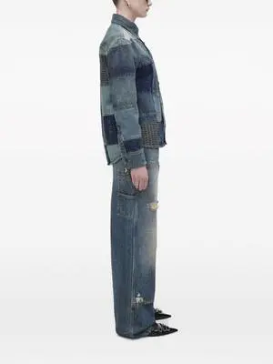 Marc Jacobs Patchwork Denim Shirt
