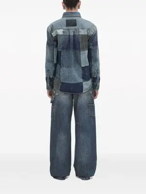 Marc Jacobs Patchwork Denim Shirt