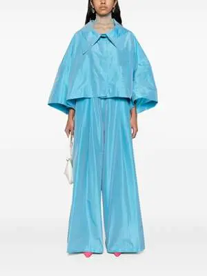Viktor & Rolf Extreme Taffeta Shirt Jacket - Blue