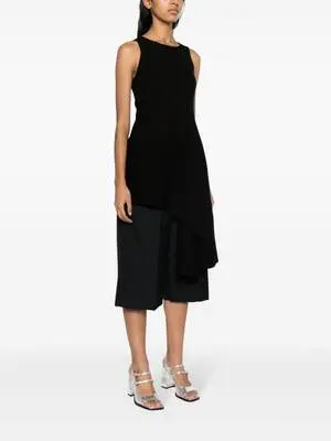 Viktor & Rolf Volant Asymmetric Top - Black