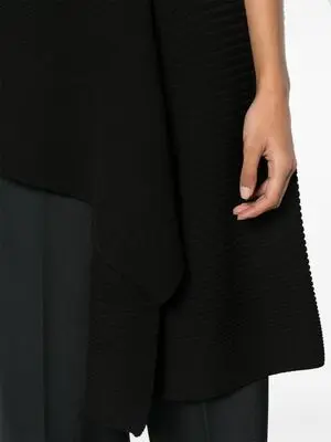 Viktor & Rolf Volant Asymmetric Top - Black