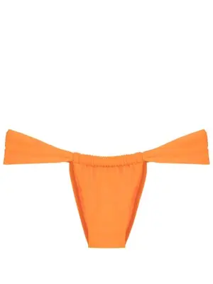 AMIR SLAMA Gathered Bikini Bottom - Orange