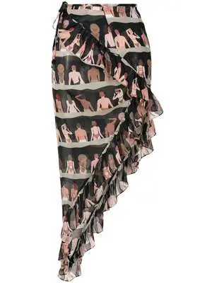 Amir Slama Frill Skirts