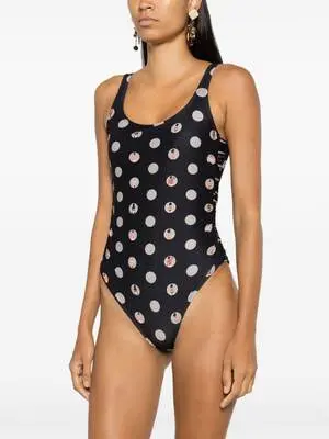 AMIR SLAMA Graphic-print One-piece Swimsuit