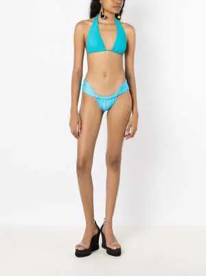 AMIR SLAMA Gathered Low-waisted Bikini Bottom