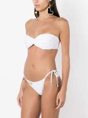 AMIR SLAMA Twist-detail Bikini Top