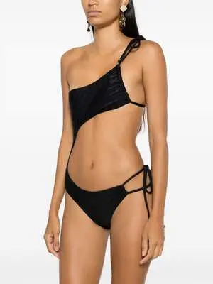 AMIR SLAMA Asymmetric One-piece Swimsuit