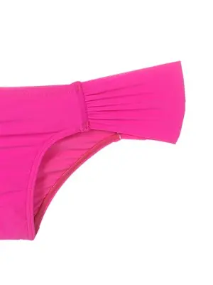 AMIR SLAMA Gathered Low-waisted Bikini Bottom - Pink