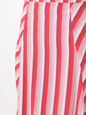 AMIR SLAMA Stripe-print Maxi Skirt