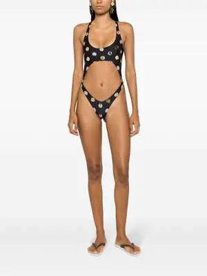 AMIR SLAMA Graphic-print Swimsuit