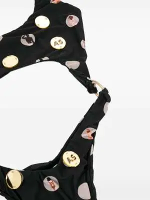 AMIR SLAMA Graphic-print Swimsuit