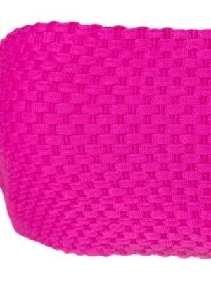AMIR SLAMA Textured Bandeau Bikini Set