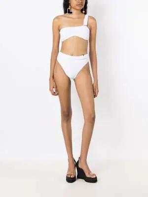 AMIR SLAMA One-shoulder High-waisted Bikini