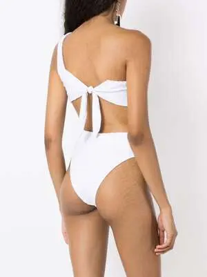 AMIR SLAMA One-shoulder High-waisted Bikini
