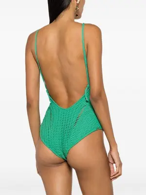 AMIR SLAMA Cut-out One-piece Swimsuit