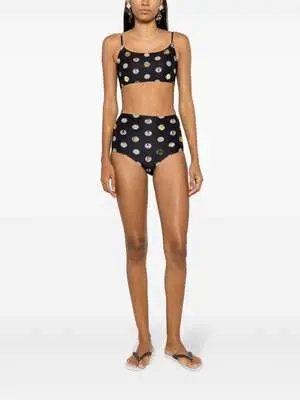 AMIR SLAMA Graphic-print Bikini