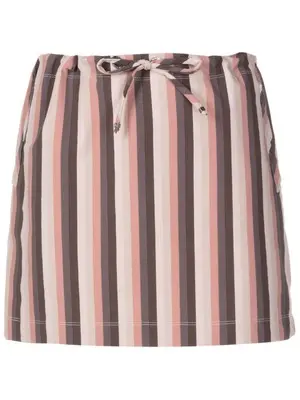 AMIR SLAMA Striped Miniskirt