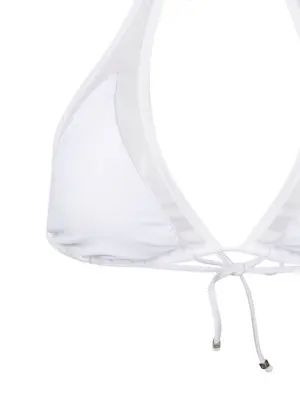 AMIR SLAMA Sheer-panel Triangle Bikini