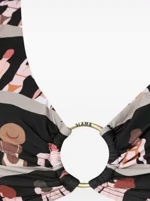 AMIR SLAMA Graphic-print Bikini