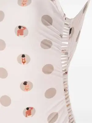 AMIR SLAMA Graphic-print Swimsuit