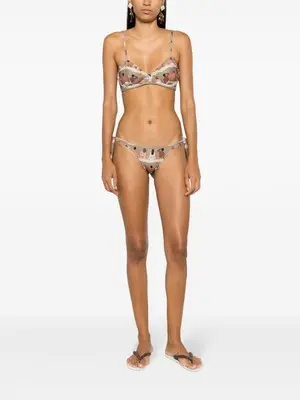 AMIR SLAMA Graphic-print Bikini