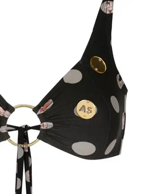 AMIR SLAMA Graphic-print Bikini