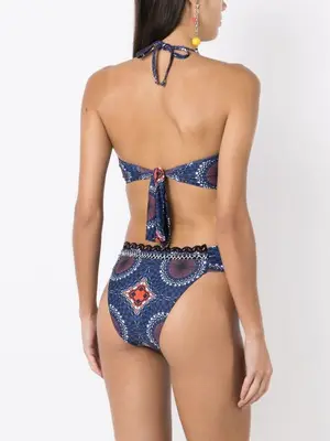 AMIR SLAMA Graphic-print Bikini
