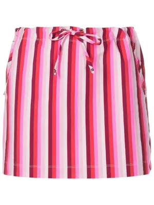 AMIR SLAMA Striped Mini Skirt