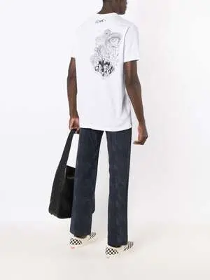 AMIR SLAMA Graphic Print T-shirt