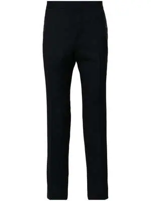 Hugo Boss Satin-trim Tailored Trousers