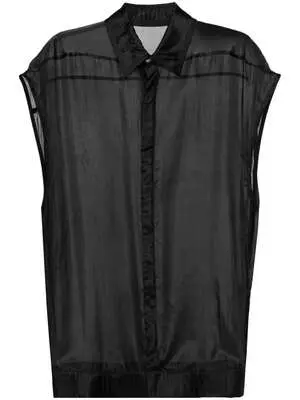 Rick Owens Sl Jumbo Silk Blouse