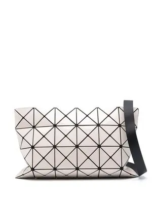 Issey Miyake Geometric Panelled Clutch Bag - Neutrals