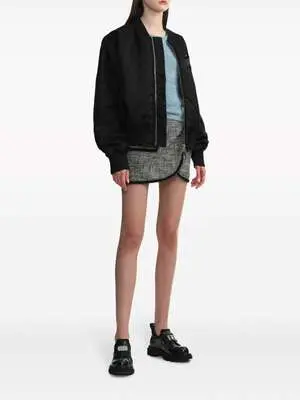 CHARLES JEFFREY Logo-appliqué Bomber Jacket