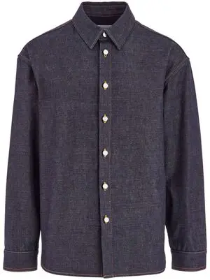 FERRAGAMO Long Sleeved Denim Shirt